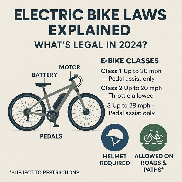 Electric Bike Laws: What's Legal? – Bodywel UK