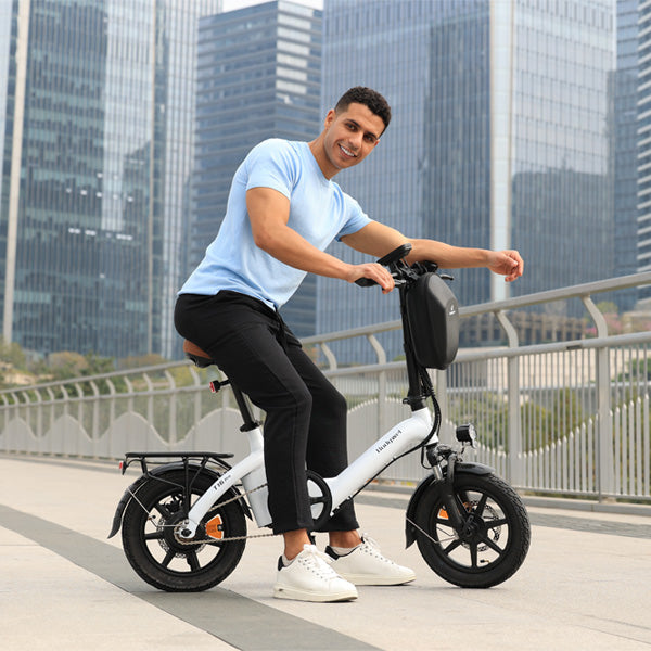 White Electric Bike | Stylish & Eco-Friendly Ride – Bodywel UK