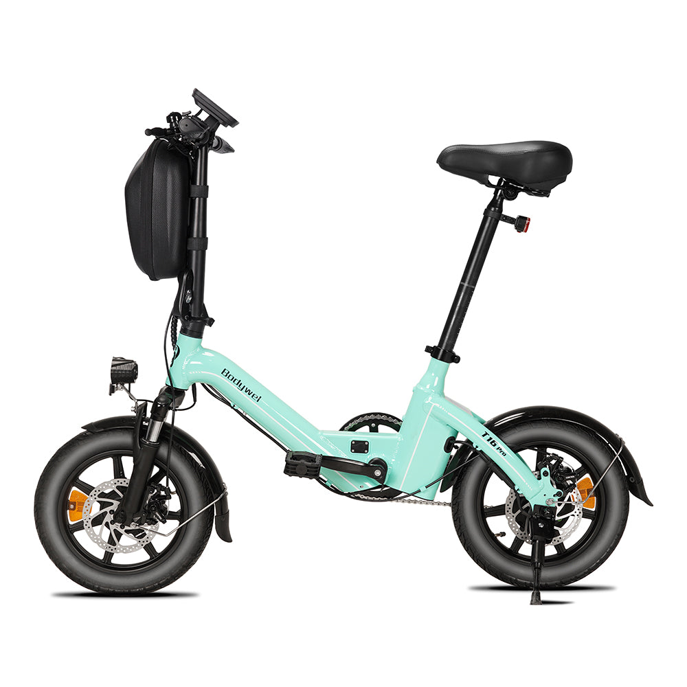 Bodywel T16 PRO Folding E-Bike – Stylish & Portable for City Rides ...