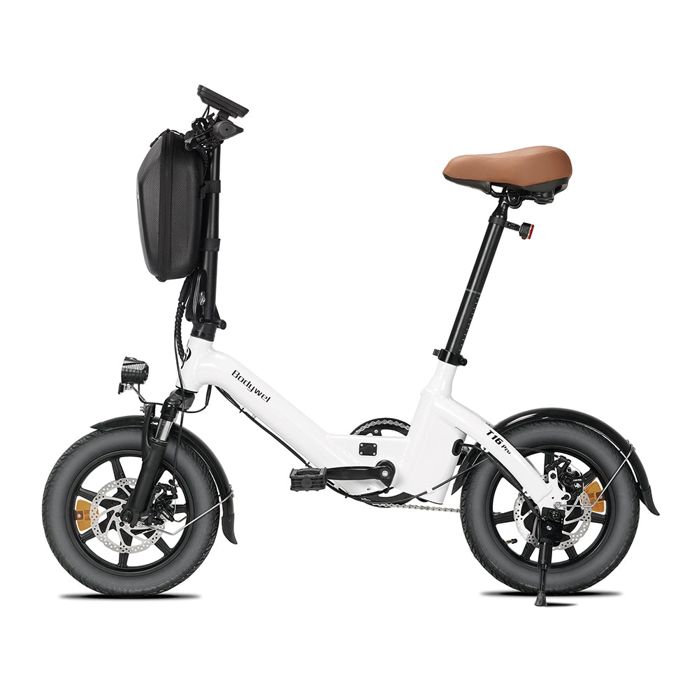 Bodywel T16 PRO Folding E-Bike – Stylish & Portable for City Rides ...
